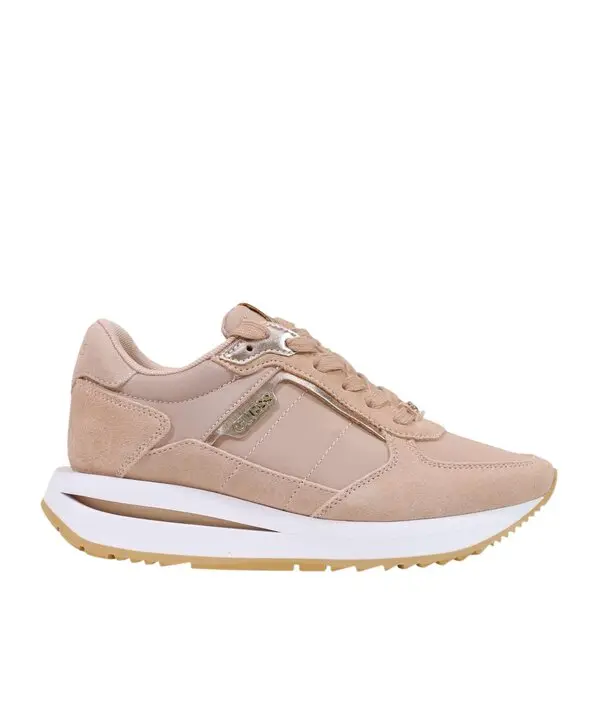 Guess Round-toe Lace-up Sneakers