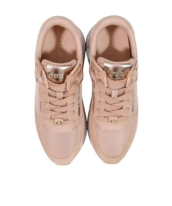 Guess Round-toe Lace-up Sneakers