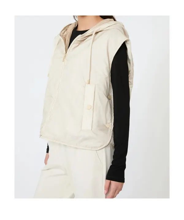 Max Mara Double-sided Short Cotton-padded Jacket