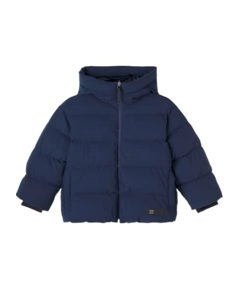 IL GUFO Hooded Down Jacket - Blue