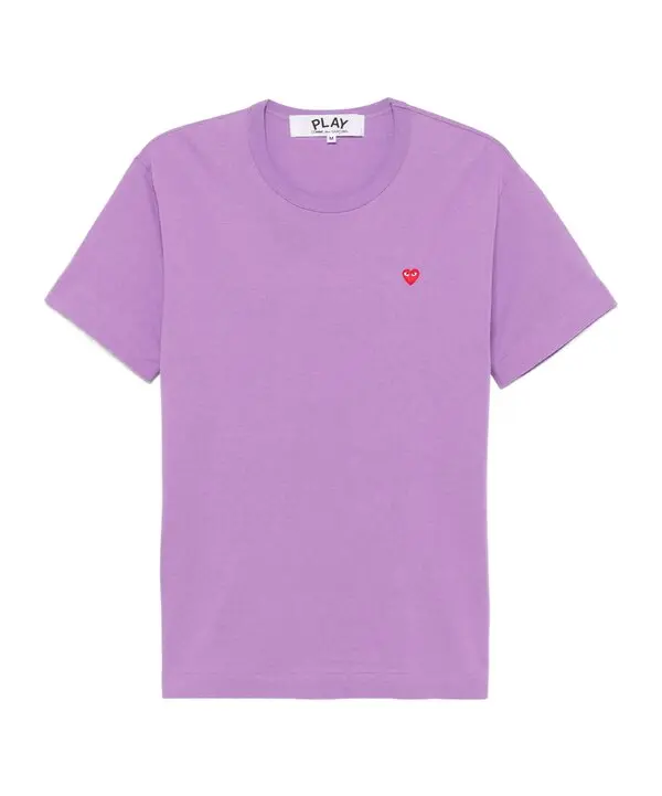 Comme Des Garçons Heart-patch T-shirt