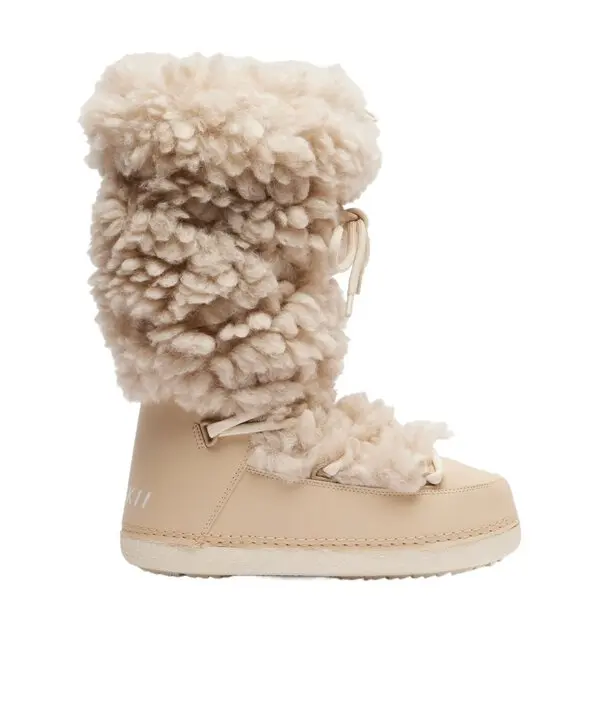 Inuikii Mountain Mid-calf Boots - Beige
