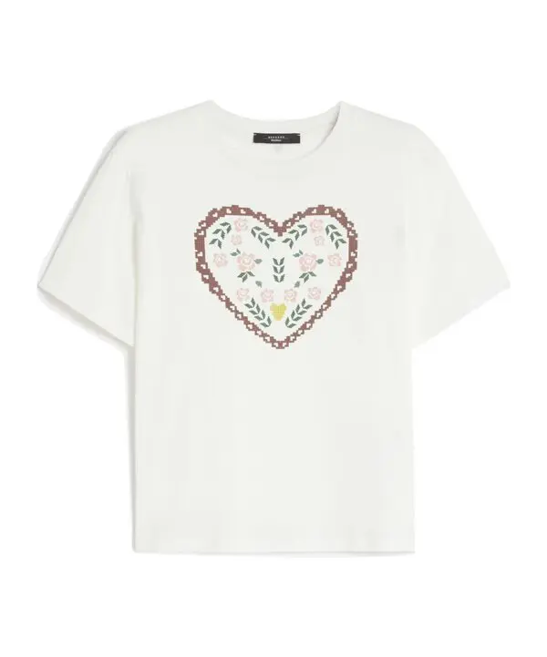 Max Mara Wkdtenue Crewneck T-shirt - White