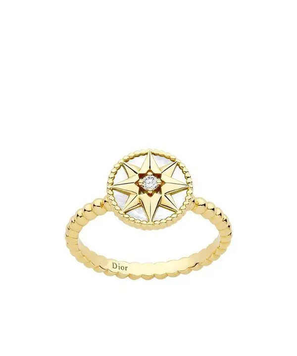Dior Rose Des Vents Ring - Yellow
