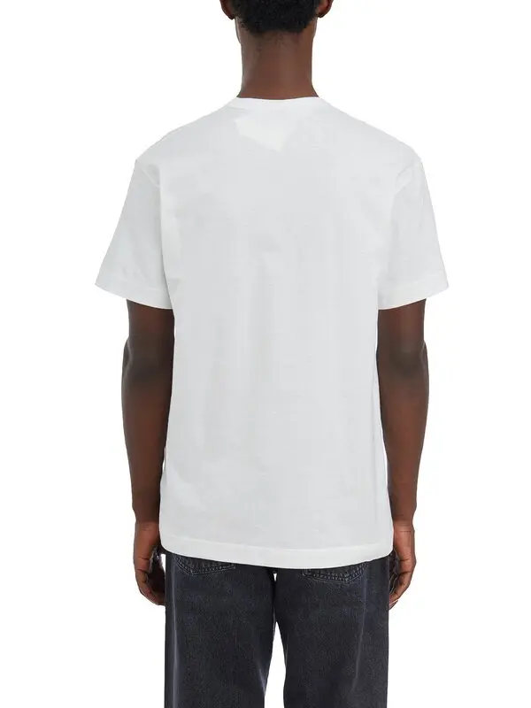 Play Comme Des Garcon Short-sleeved T-shirt - White