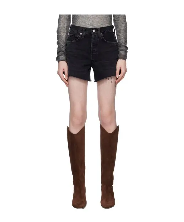 AGOLDE High Waist Denim Shorts
