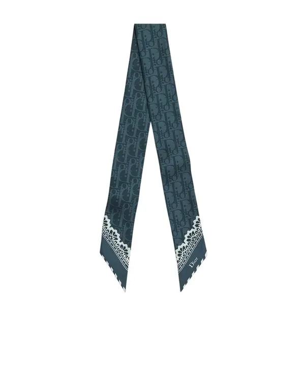 Dior Médaillon Mitzah Scarf - Blue