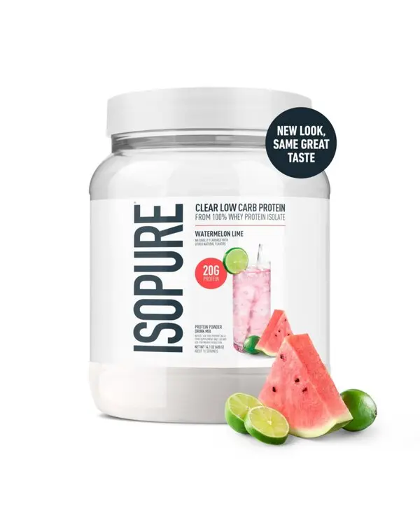 ISOPURE Clear Low Carb 100% Whey Protein Isolate Powder