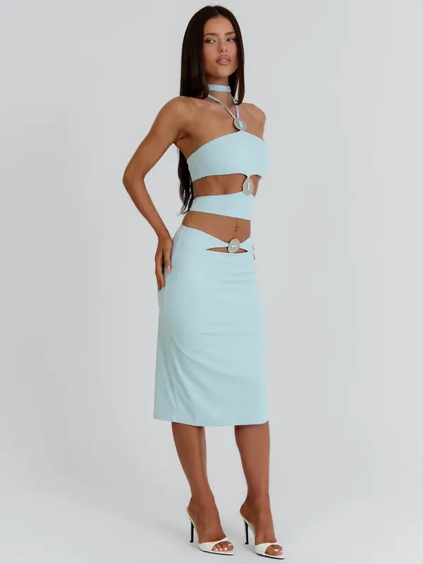 OUTCAST Zaniah Crop Top Mint