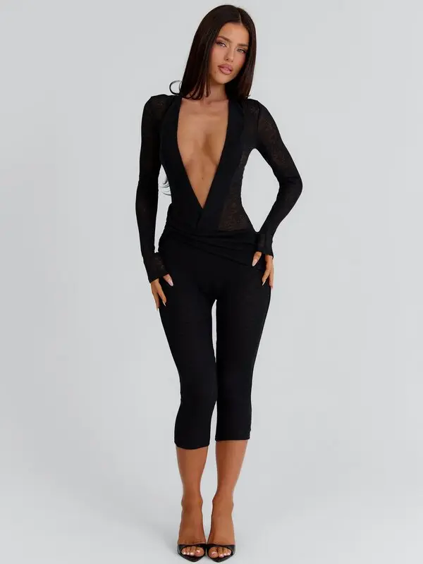 OUTCAST Giovana Capri Jumpsuit
