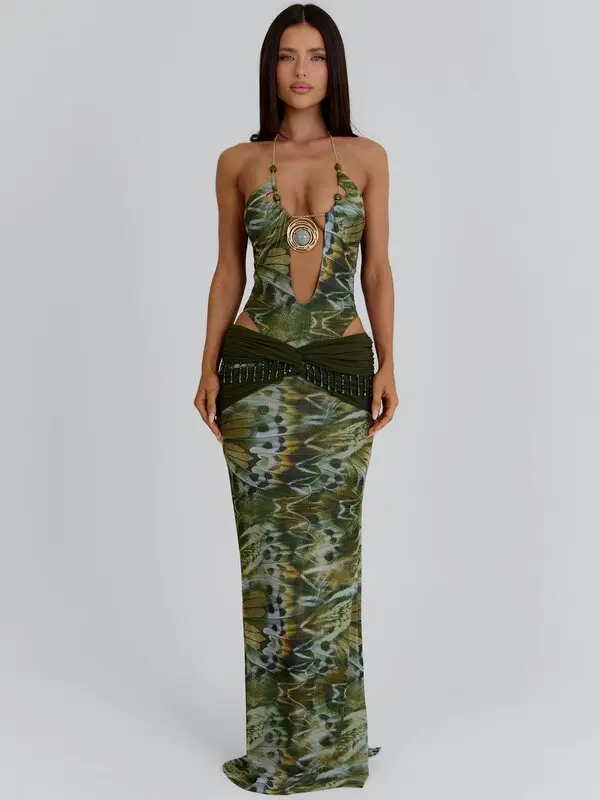 OUTCAST Nikila Bodysuit Ecru Wings