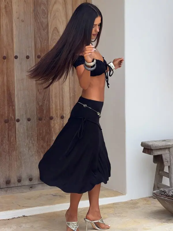 OUTCAST Arrielle Midi Skirt