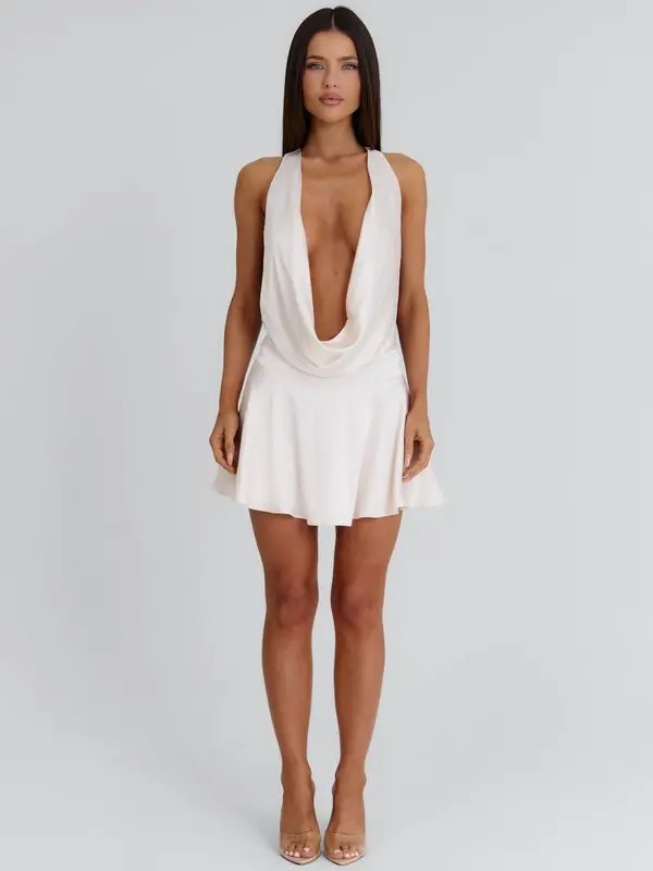 OUTCAST Haley Mini Dress Cream