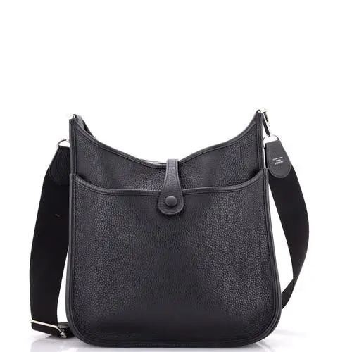 Hermès Evelyne Bag Gen Iii Clemence Pm - Black
