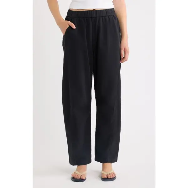 Marine Layer Pull-on Barrel Leg Twill Pants