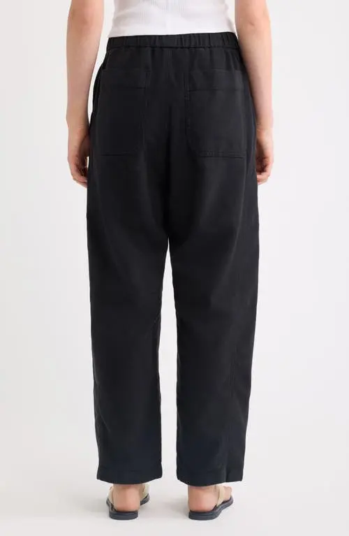 Marine Layer Pull-on Barrel Leg Twill Pants