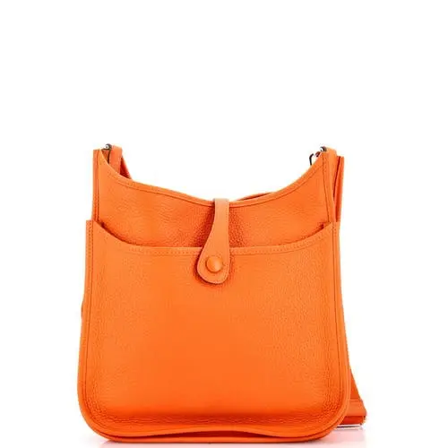 Hermès Evelyne Bag Gen Iii Clemence Pm - Orange