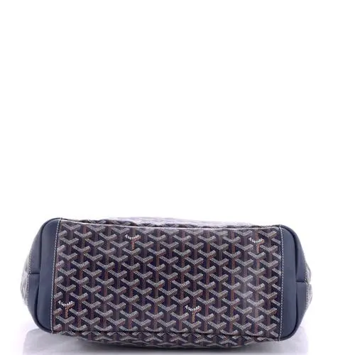 Goyard Artois Tote Coated Canvas Mm - Blue