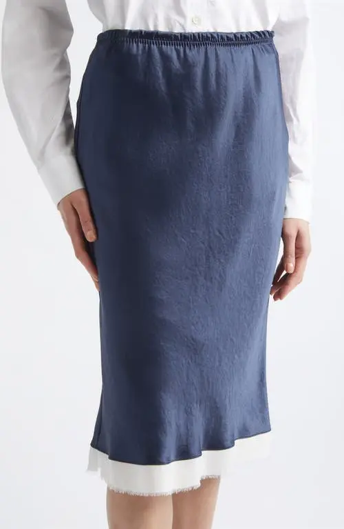 Maria Mcmanus Bias Ribbon Midi Skirt