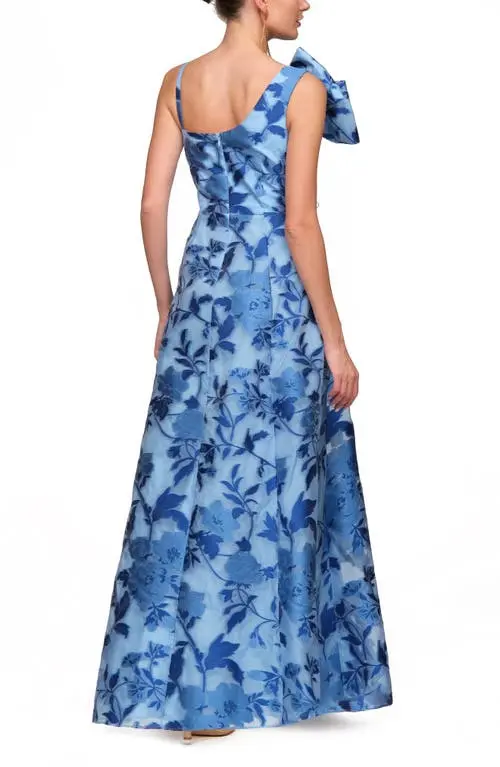 Js Collections Anya Floral A-line Gown