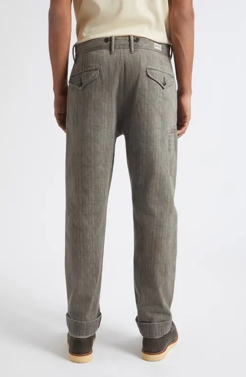 Double Rl Stanton Stripe Cotton Twill Chinos