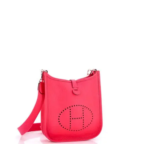 Hermès Evelyne Bag Gen Iii Clemence Tpm - Pink