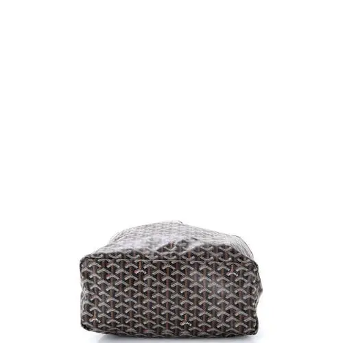Goyard Saint Louis Tote Coated Canvas Pm - Black