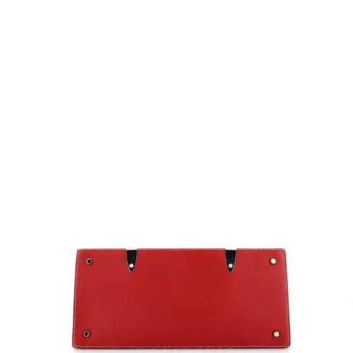 Goyard Saigon Top Handle Bag Coated Canvas With Leather Mm