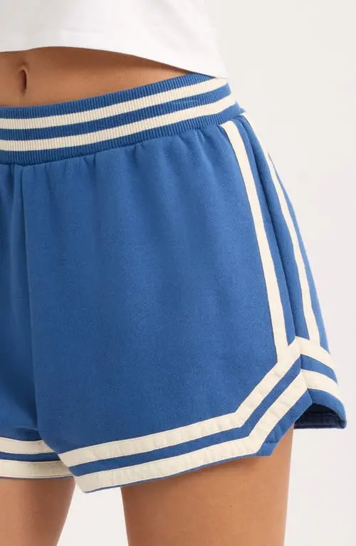 BILLABONG Heritage Fleece Shorts With Striped Trim