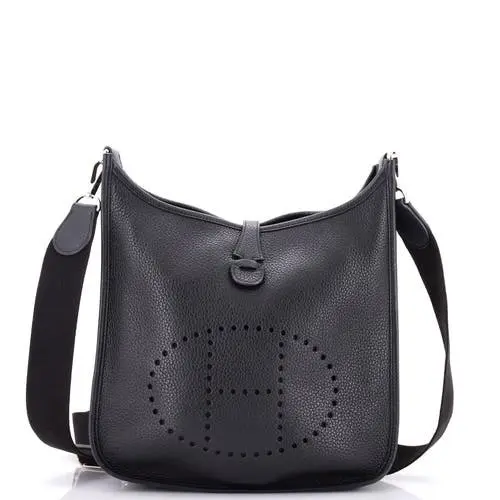 Hermès Evelyne Bag Gen Iii Clemence Pm - Black