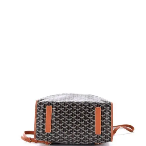 Goyard Saint Leger Briefcase Backpack Coated Canvas