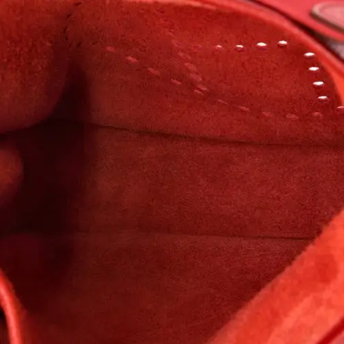 Hermès Evelyne Bag Gen Iii Clemence Gm - Red