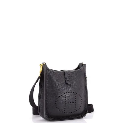 Hermès Evelyne Bag Gen Iii Clemence Tpm - Black
