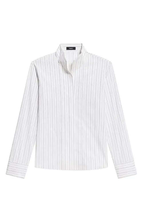 Theory Stripe Tailored Shirt