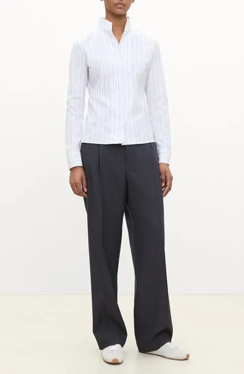 Theory Stripe Tailored Shirt