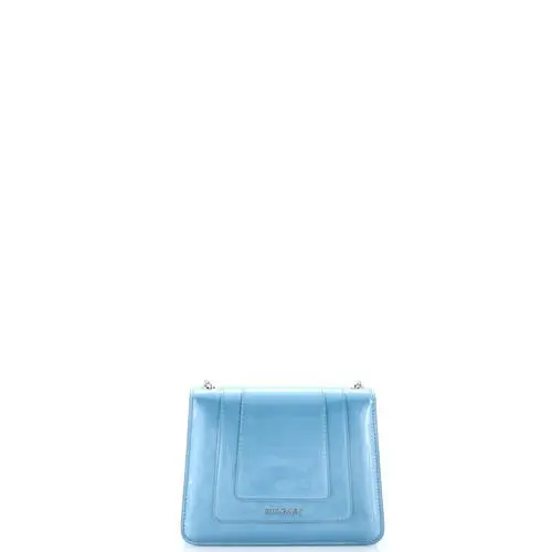BVLGARI Serpenti Forever Square Shoulder Bag Patent Small