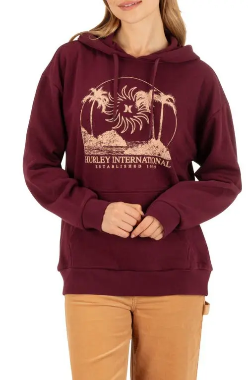 Hurley Arcipelago Oversize Hoodie - Fig