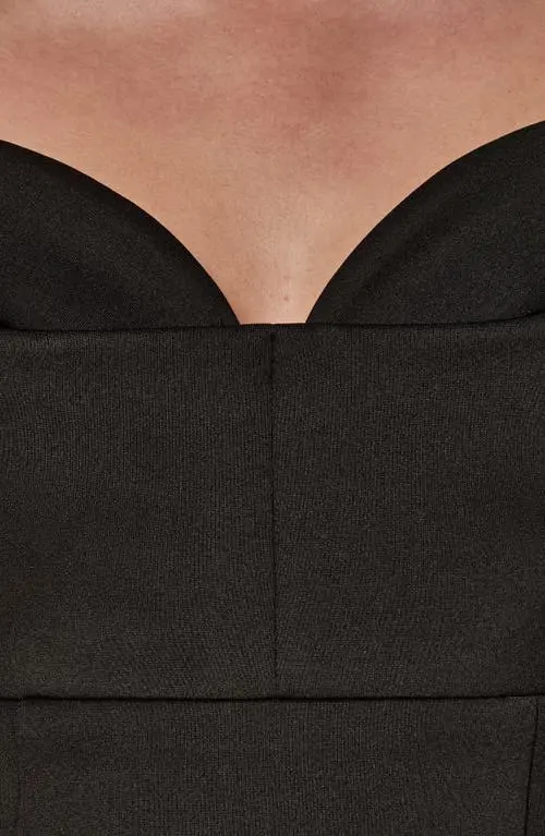 Donna Karan New York Sweetheart Neck Sheath Dress