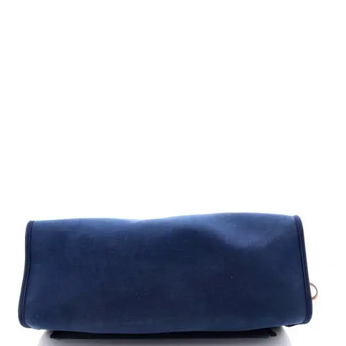 Hermès Herbag Zip Leather And Toile 39