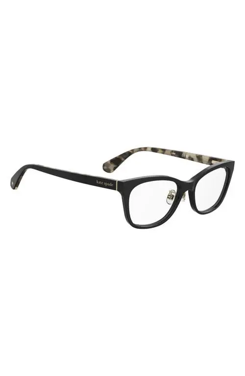 Kate Spade New York Posy Cat Eye Optical Glasses - Black