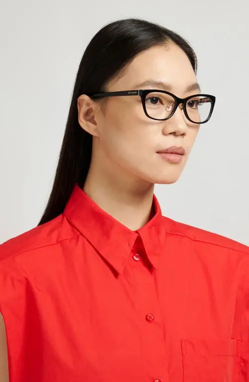 Kate Spade New York Posy Cat Eye Optical Glasses - Black