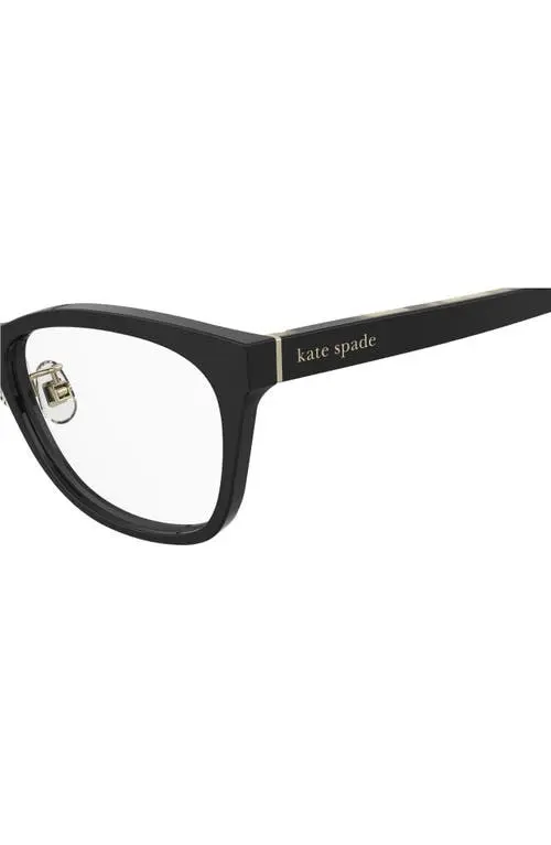 Kate Spade New York Posy Cat Eye Optical Glasses - Black