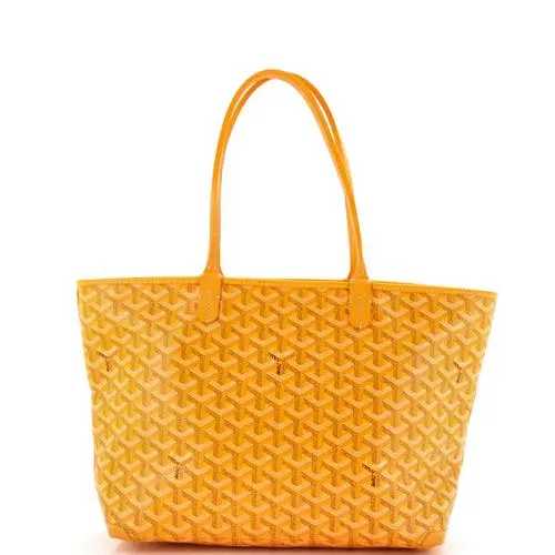 Goyard Artois Tote Coated Canvas Pm - Yellow