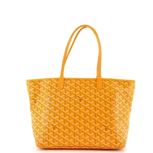 Goyard Artois Tote Coated Canvas Pm - Yellow