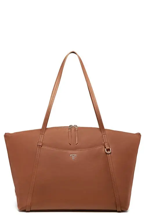 Tumi Leather Tote Bag - Sienna