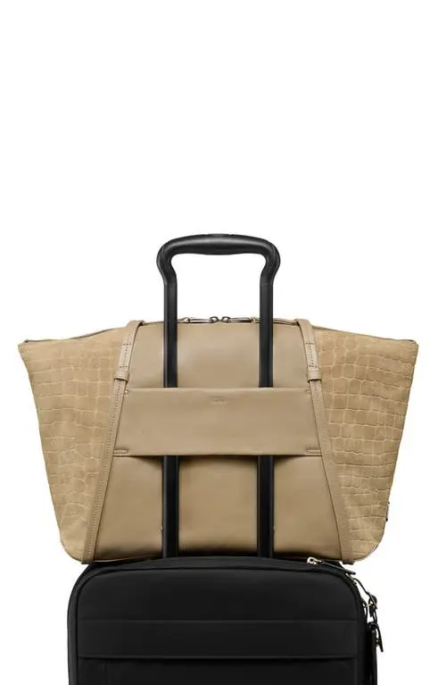 Tumi Q Leather Tote