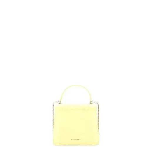 BVLGARI Serpenti Forever Top Handle Bag Leather Small