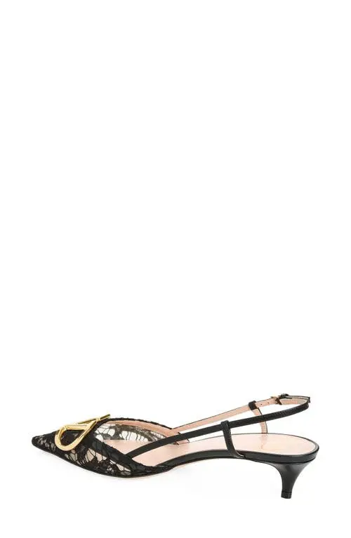 Valentino Garavani Vlogo Slingback Pump