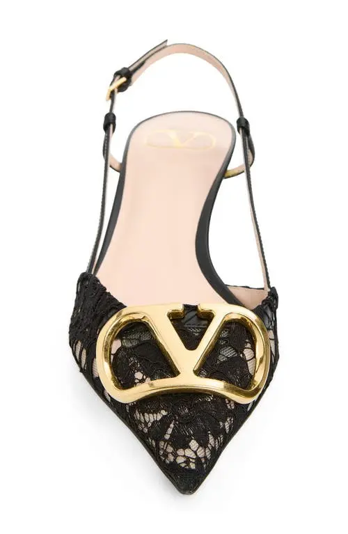 Valentino Garavani Vlogo Slingback Pump