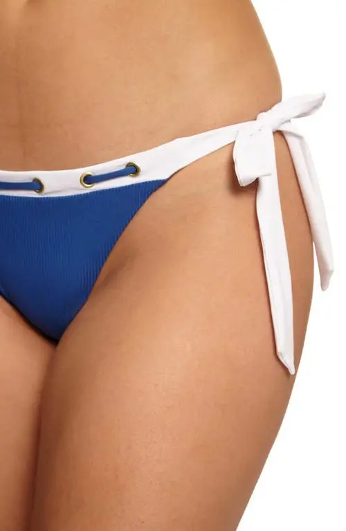 BECCA By Rebecca Virtue Yacht Club Side Tie Bikini Bottoms